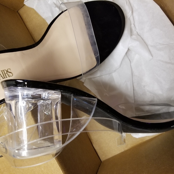 Dream Pairs | Shoes | Sexy Tranparent Clear Strappy Sandal With Black ...
